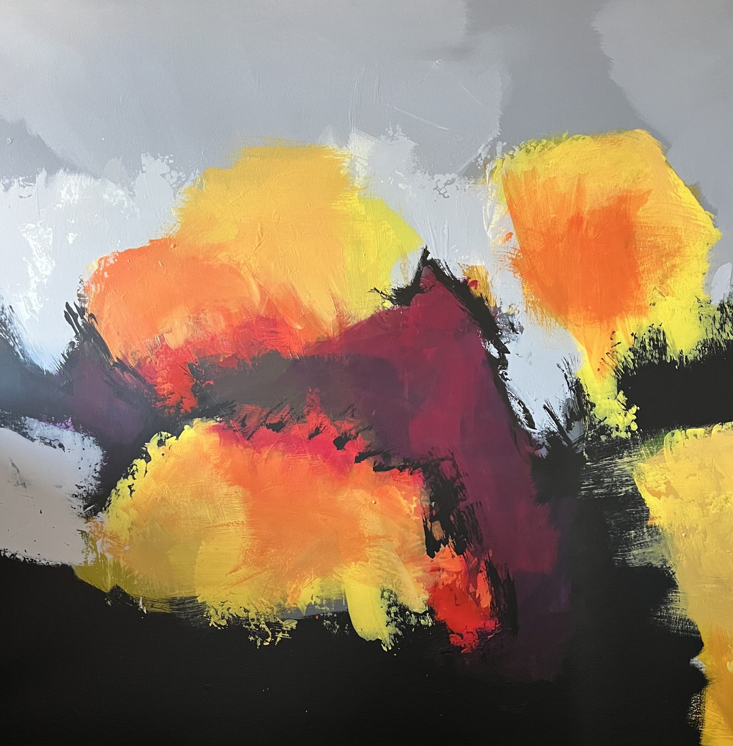 Abstraktioner » Lise Jensen Kunst